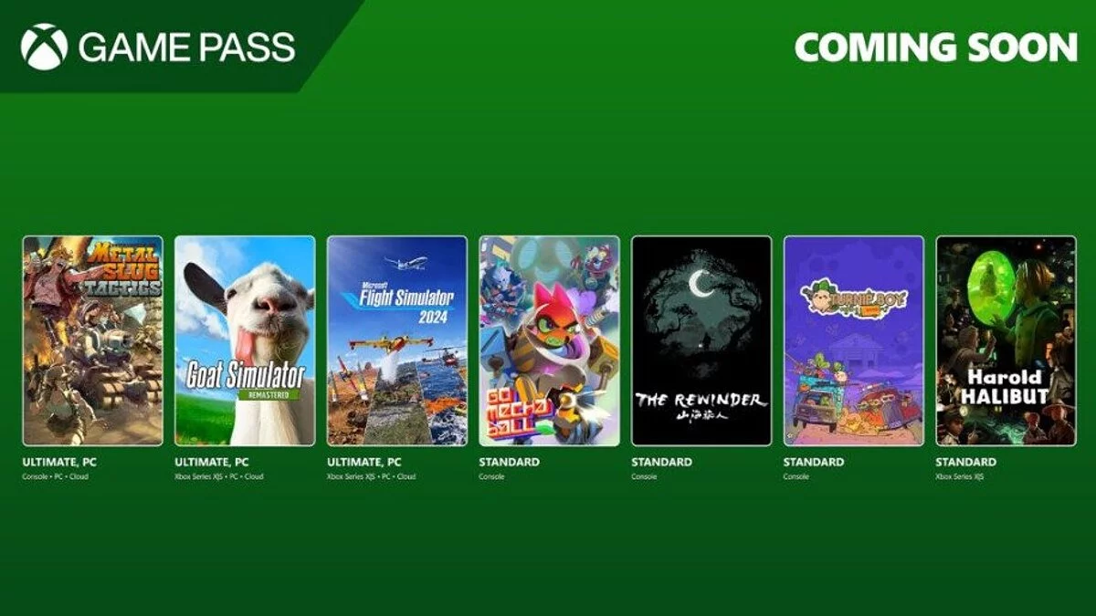 Game Pass Microsoft Flight Simulator 2024 Metal Slug Tactics