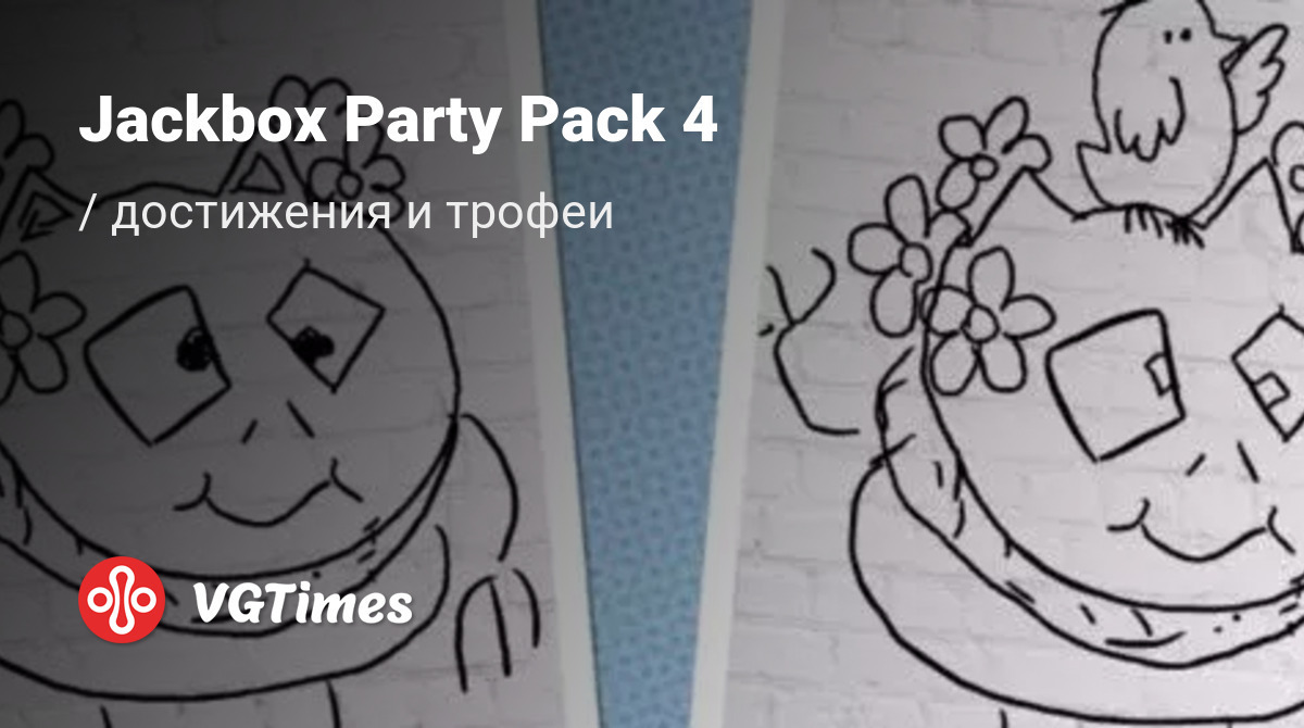 Jackbox Party Pack 4- все достижения, ачивки, трофеи и призы для Steam, PS4, Xbox One